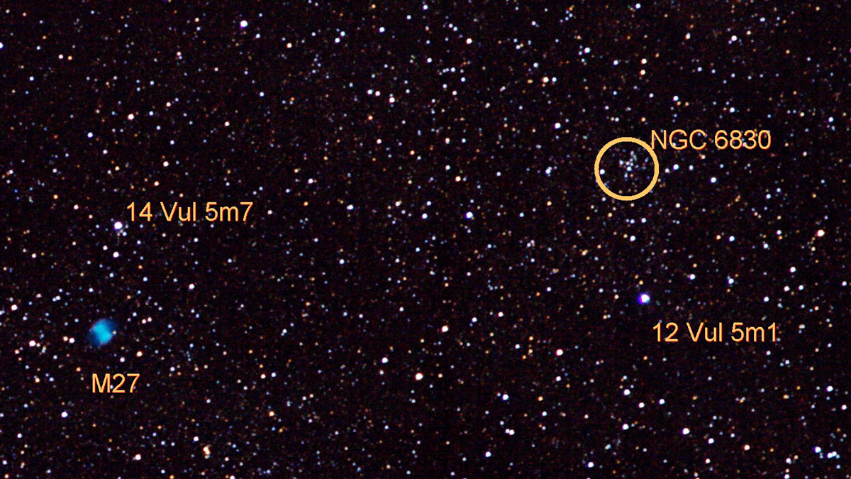 NGC 6830: An Older Cluster Brings New Discoveries – The Garden Astronomer