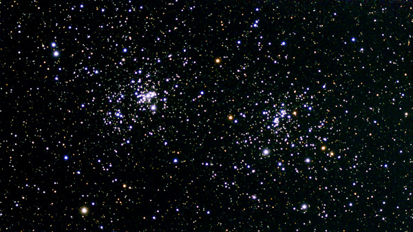 NGC 869 and 884: The Famous Sparkling Double Cluster – The Garden ...