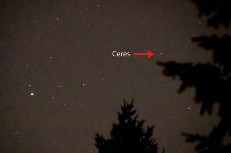 Ceres: The Largest Object in the Asteroid Belt – The Garden Astronomer